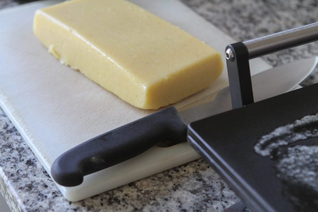 How to make fried cornmeal mush - The Frugal Girl