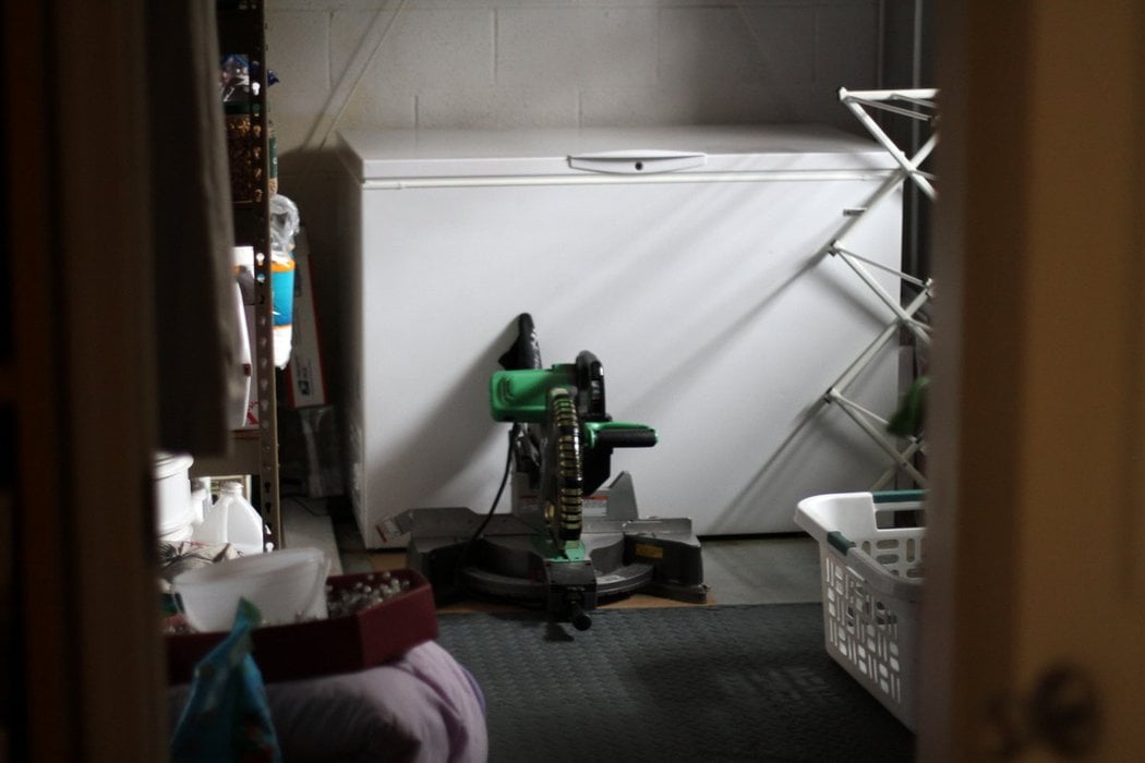 See this unheated laundry room right here? - The Frugal Girl