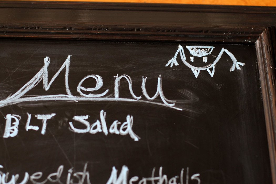 Make Ugly Frames/Prints into Chalkboards! - The Frugal Girl