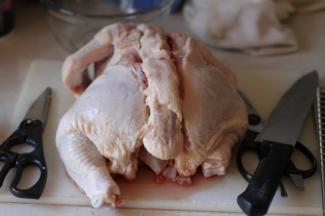 How to Make a Spatchcocked, Salted, Pan-Roasted Chicken - The Frugal Girl