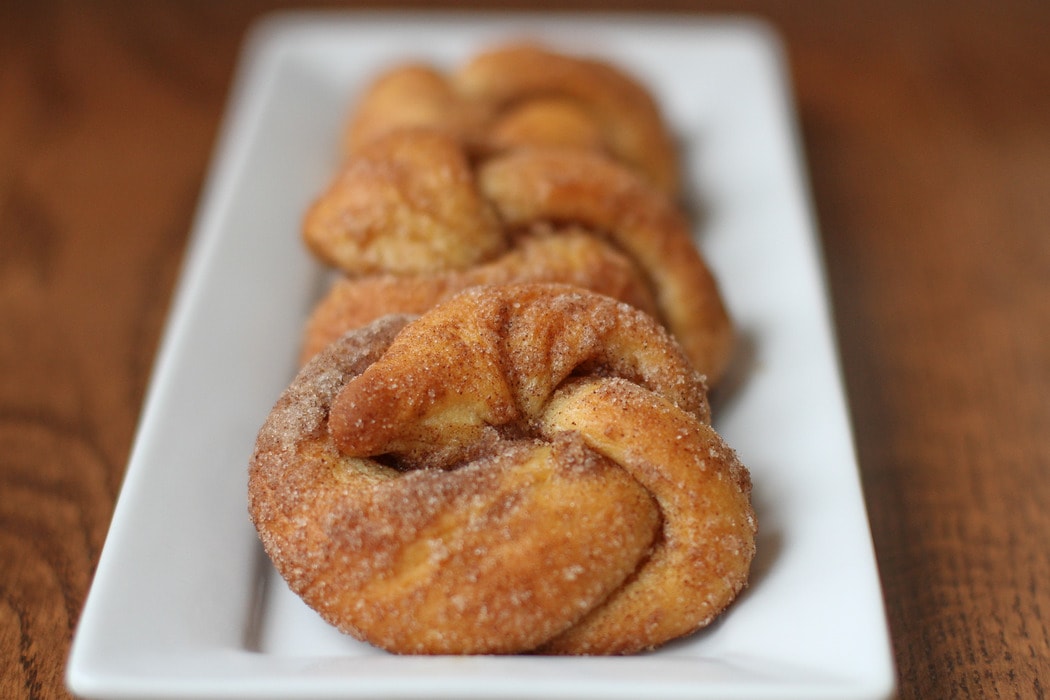 How to make Cinnamon Knots - The Frugal Girl