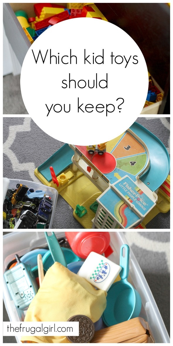 Kids' Toys | What to keep, what to give away - The Frugal Girl