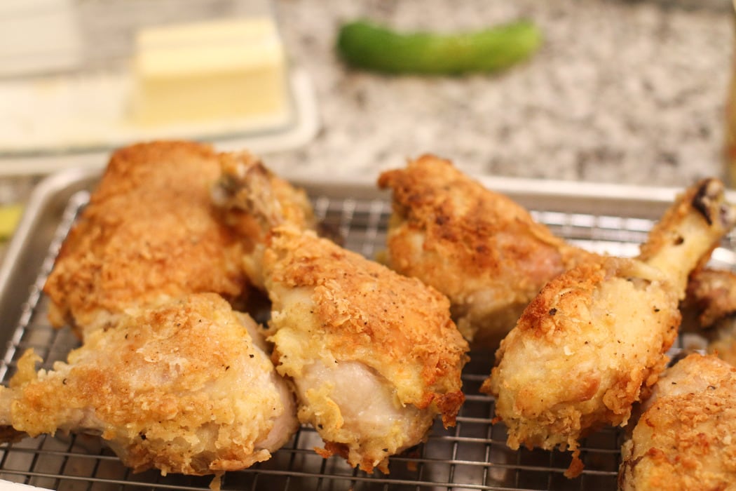 Cast Iron Fried Chicken - The Frugal Girl