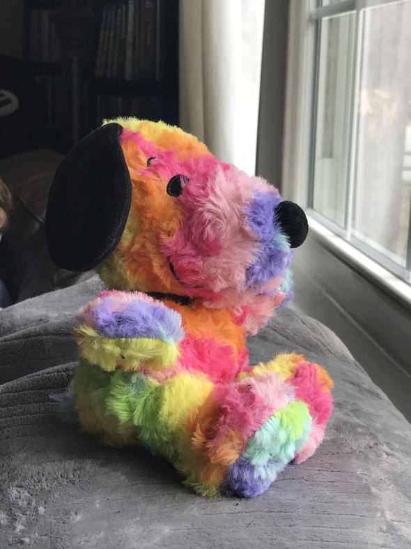 It's been a week. But I do have a colorful Snoopy. - The Frugal Girl