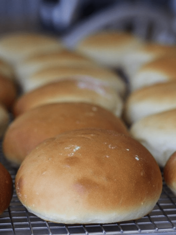 How to Make Fluffy Homemade Hamburger Buns Story - The Frugal Girl