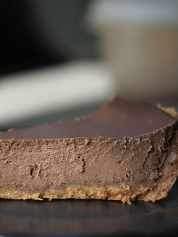 Chocolate Cheesecake Pie Story - The Frugal Girl