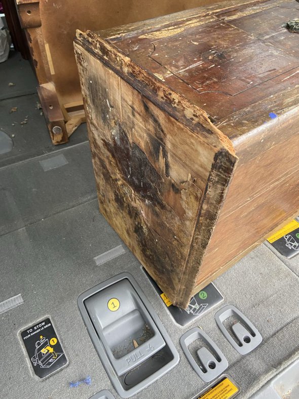 Come see my $5 "scuffed" furniture - The Frugal Girl