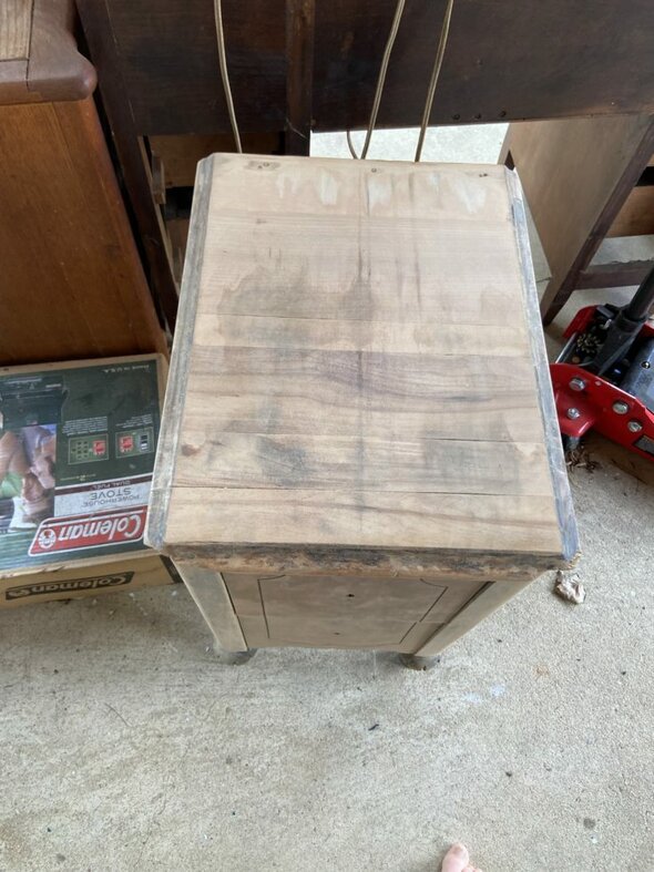 Scuffed Table Updates! (the middle) - The Frugal Girl